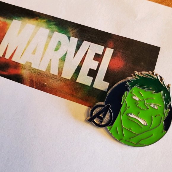 Disney | Jewelry | Marvel Avengers Incredible Hulk Pin | Poshmark